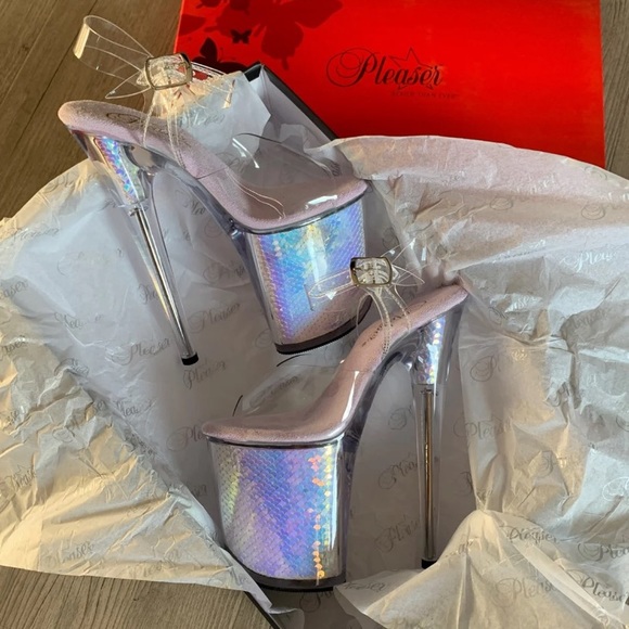 Pleaser | Shoes | Hologram Mermaid Flamingo 88 | Poshmark
